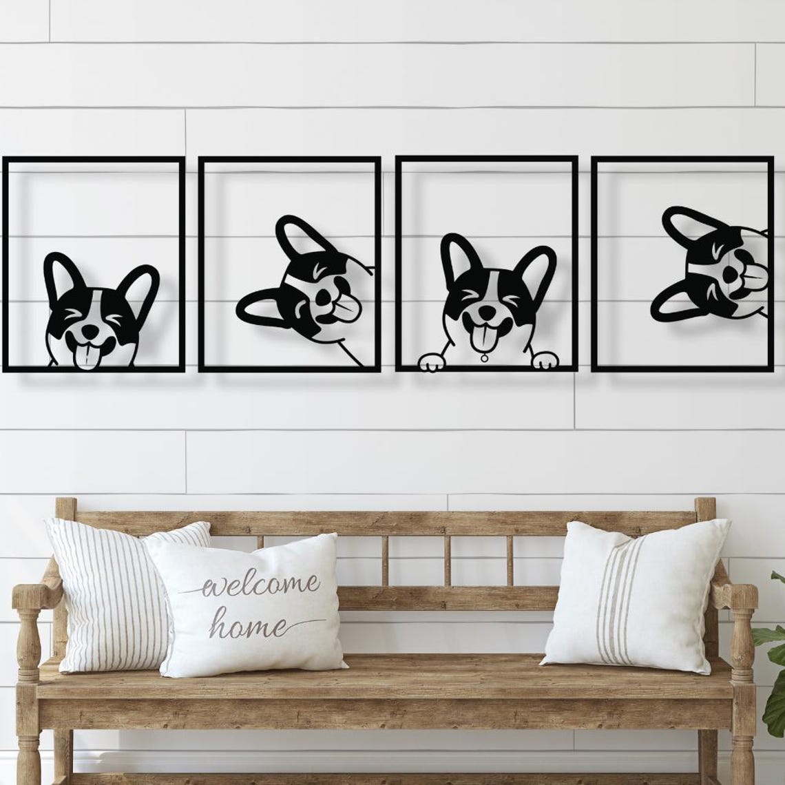 Cute Dog Wall Art, CNC Laser Cut Files (digital Download) - Etsy