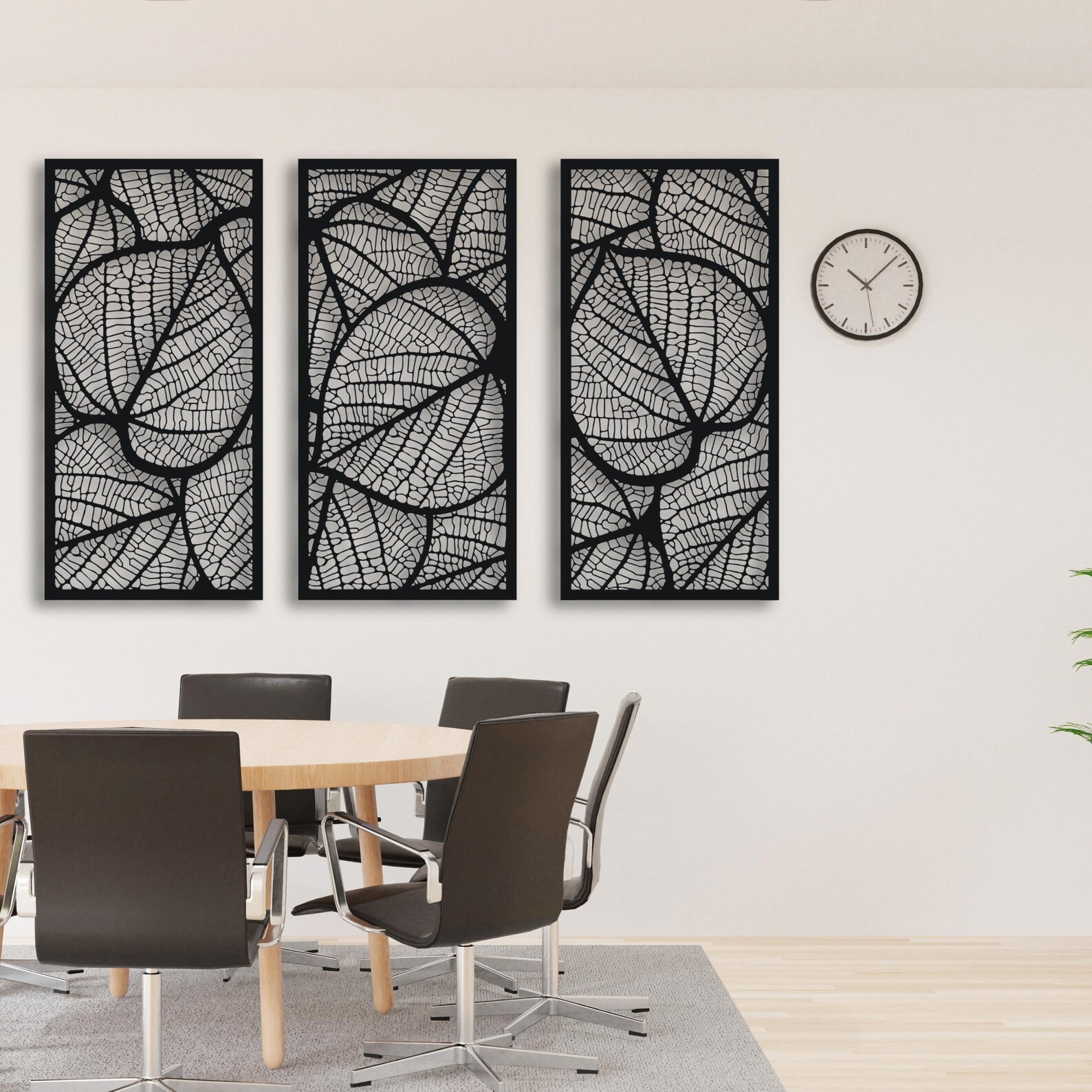 Tree Leaf DXF, AI, EPS, Svg, Png Files | Wall Art | Cut File for Cnc ...