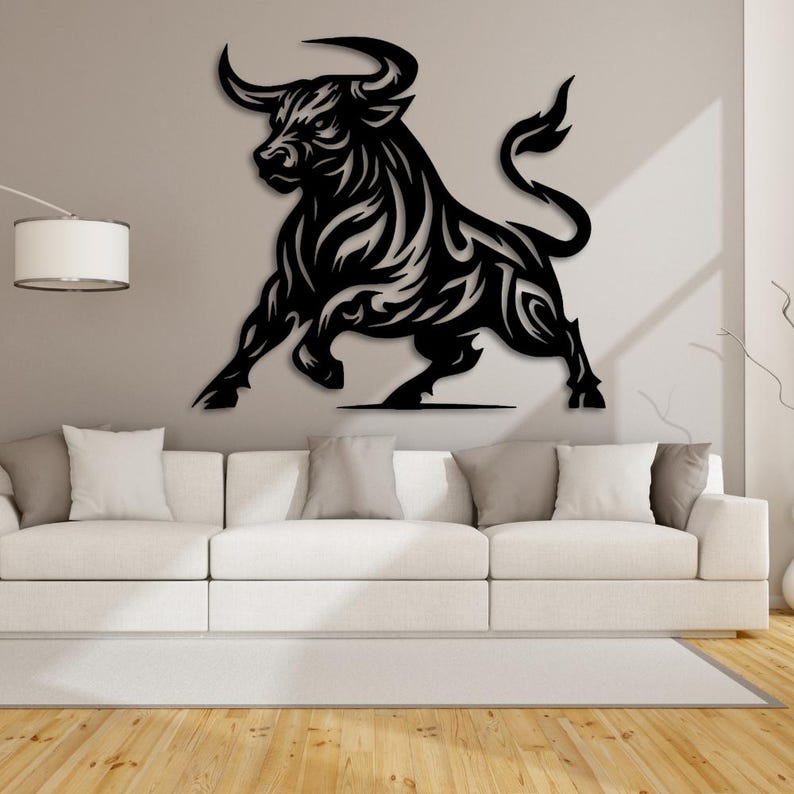 Paquete de dibujos vectoriales de toro en SVG, DXF, EPS, PNG y archivos ...