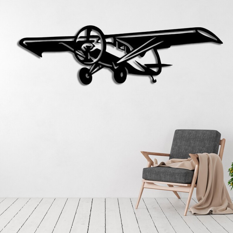 Fighter Plane Dxf, Svg, Png Files, Airplane, Unique, Design, Wall Art ...