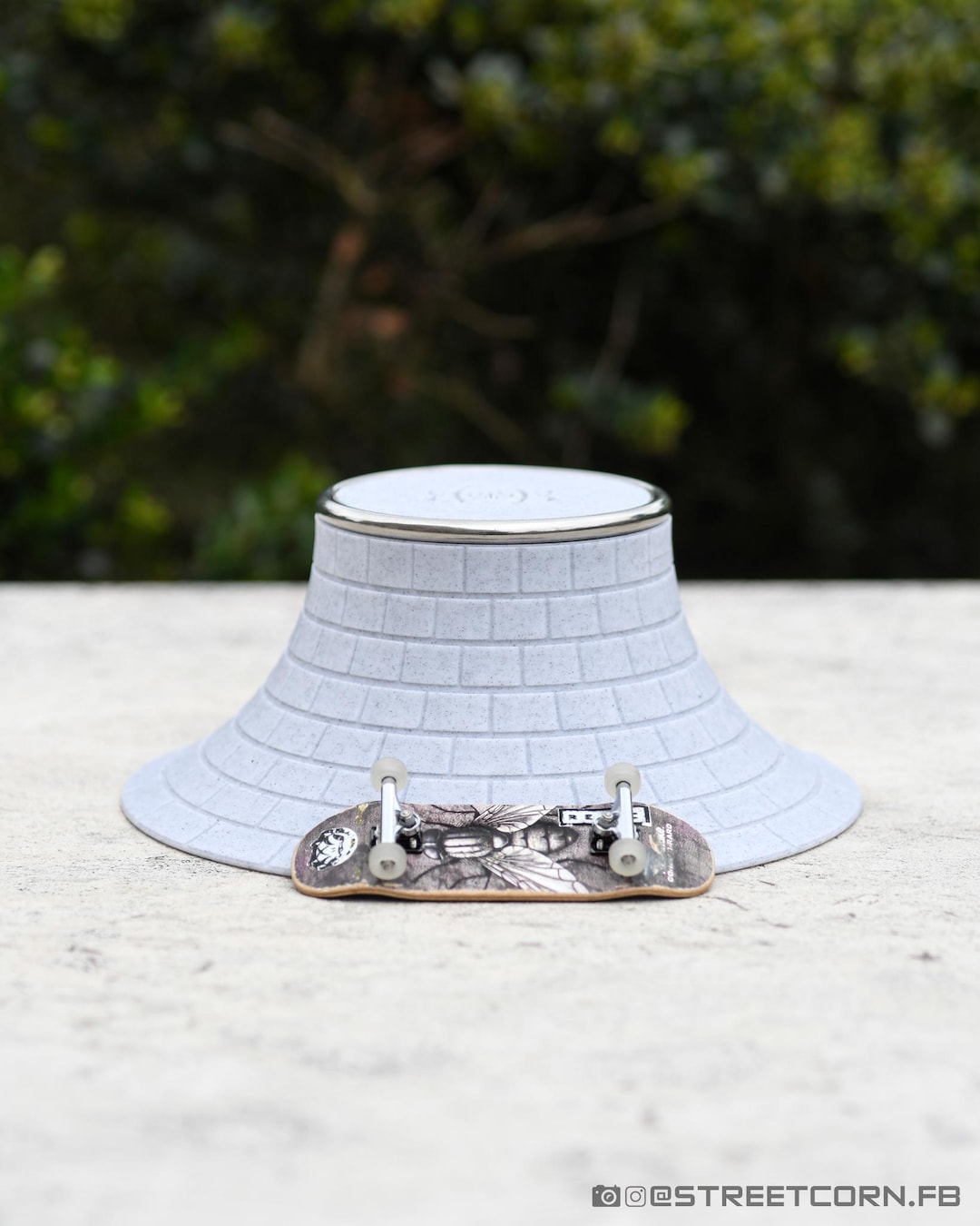 The Volcano 3 Inch Tall Version | Fingerboard Ramp With Stainless Steel ...