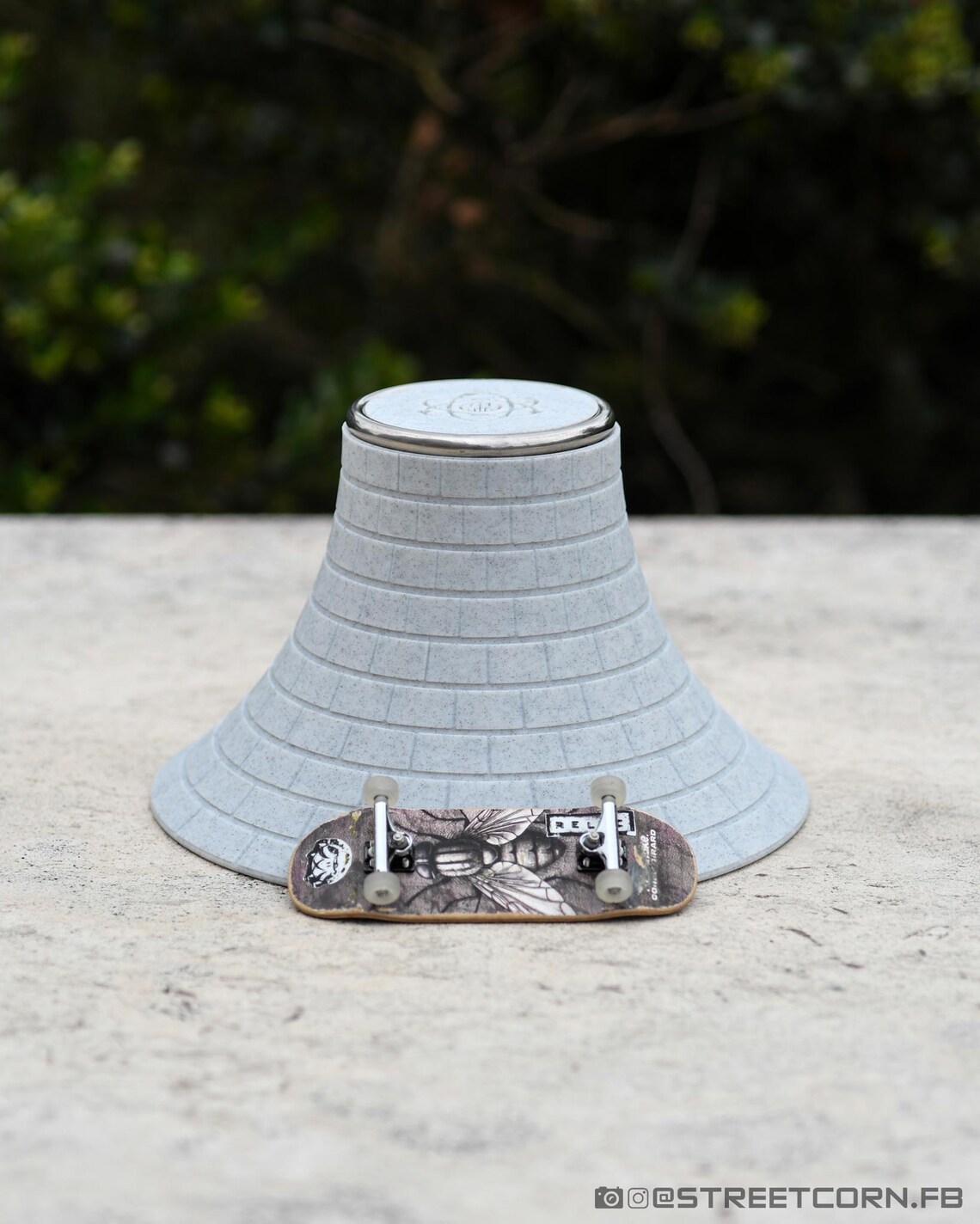 The Volcano 4 Inch Tall Version | Fingerboard Ramp With Stainless Steel ...