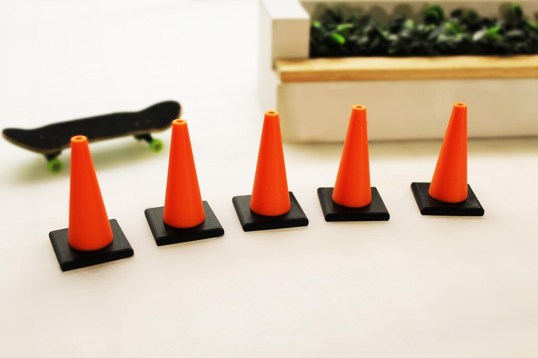 Mini Traffic Cones Stackable Set of 5 - Etsy