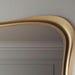 MDF Wooden Gold Veneer Framed Asymmetrical and Irregular Modern Home ...