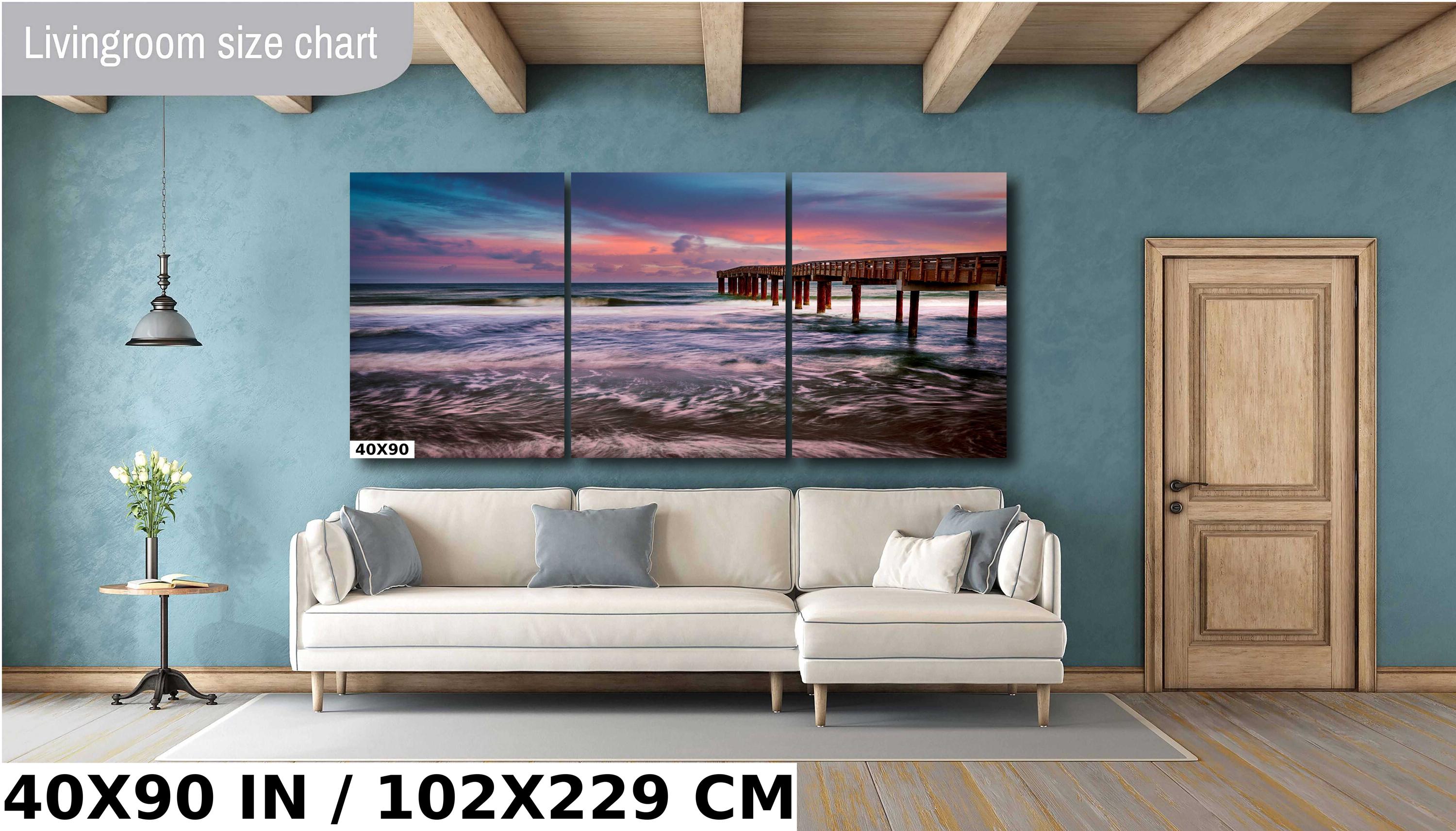 St. Augustine Pier Sunset: Coastal Wall Art Print - Etsy