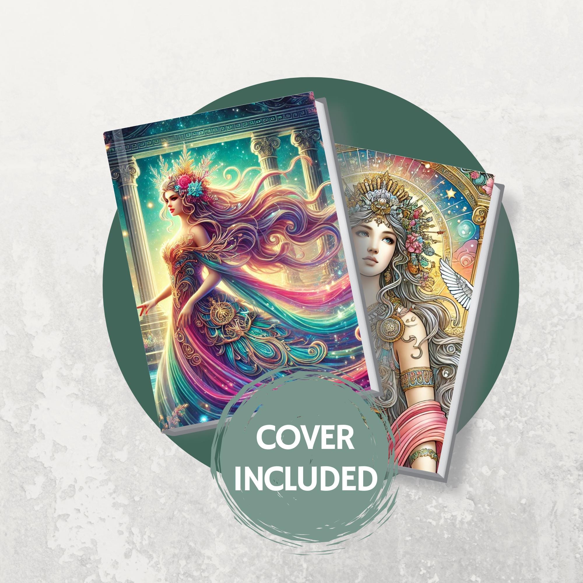 PLR 50 Pages Greek Mythology Coloring Pages Printable Pages Printable ...