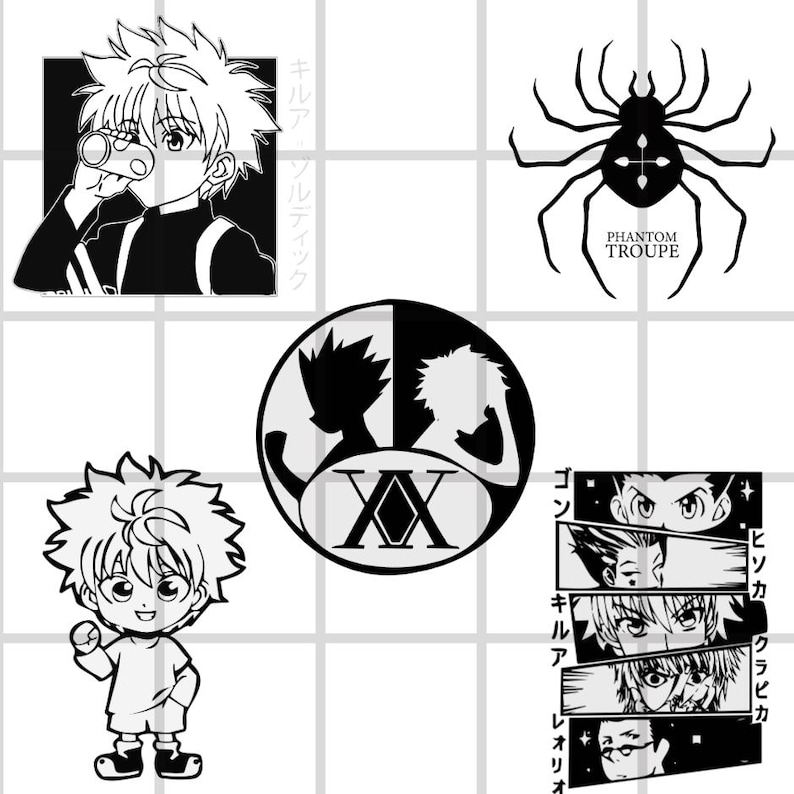 Anime Bundle, Cute Anime SVG Digital File, Anime Svg Bundle, Anime Png ...