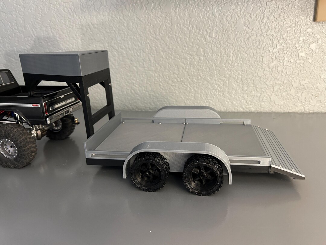 RC Trailer NEW Shorty Gooseneck With Dovetail Version, Toy Trailer ...