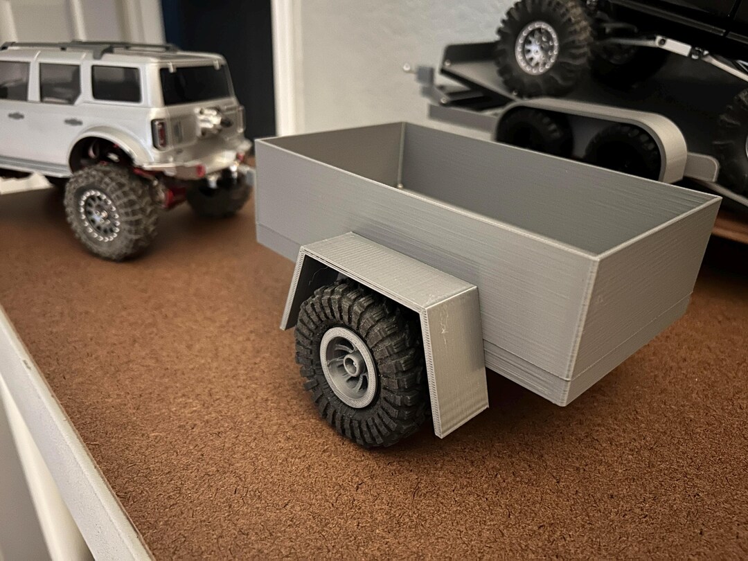 RC Utility off Road Trailer, Toy Trailer, Model Trailer, 1/24, 1/18 - Etsy