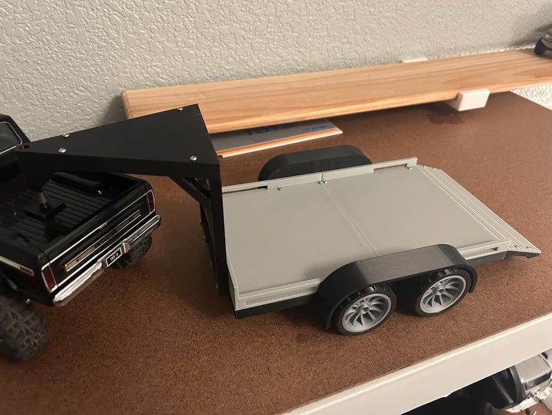 RC Trailer NEW Shorty Gooseneck With Dovetail Version, Toy Trailer ...
