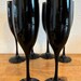 Vintage Champagne Flutes, Libbey Black Amethyst- Set of 6 - Etsy