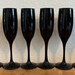Vintage Champagne Flutes, Libbey Black Amethyst- Set of 6 - Etsy