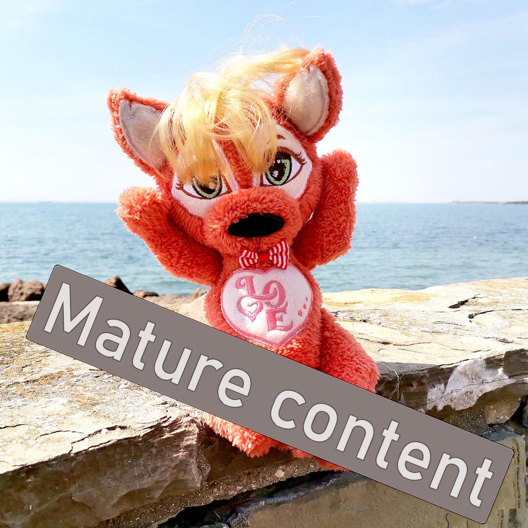 Hilarious and Funny Plush Fox - Ultimate Gag Gift, Witty Adult Humor ...