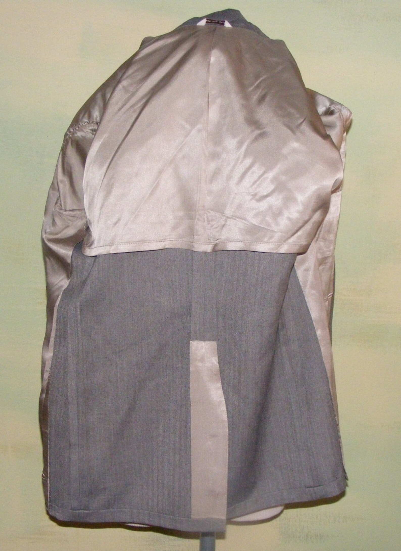 43 36/28 Vintage Botany 500 Suit Herringbone Weave Wool Taupe | Etsy