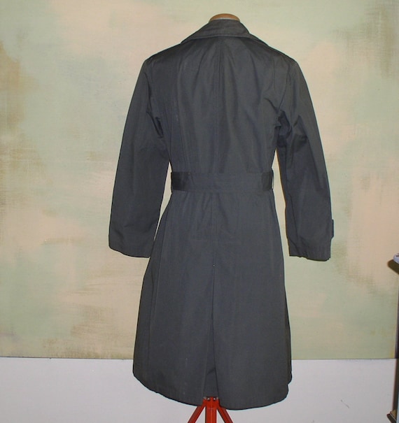 Vintage Ceiling Zero Military Trench Coat 40 Regular … - Gem
