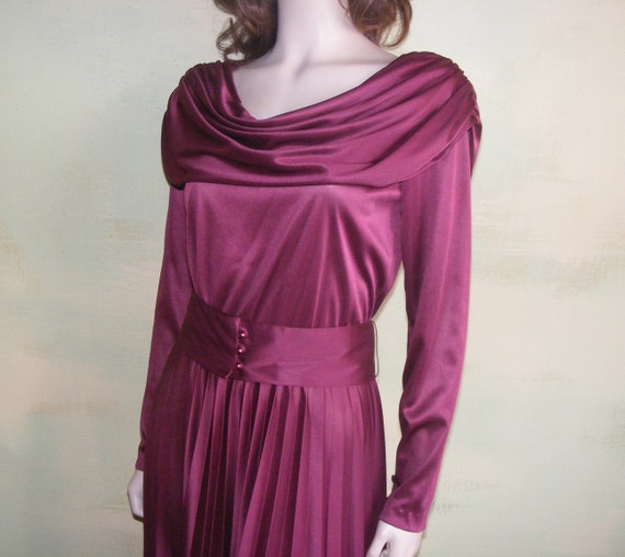 M Vintage Vicky Vaughn Dress Goddess Gown Prom Dress … - Gem