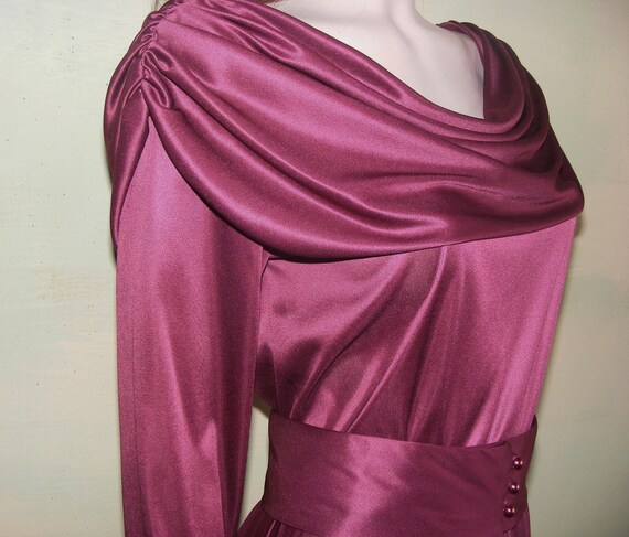 M Vintage Vicky Vaughn Dress Goddess Gown Prom Dress … - Gem