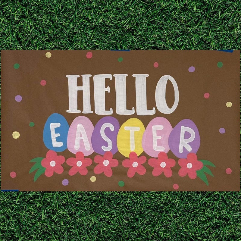 Easter Banner - Etsy