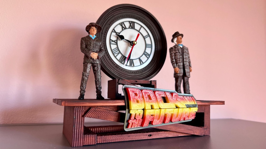 BACK TO THE FUTURE CLOCK - Etsy