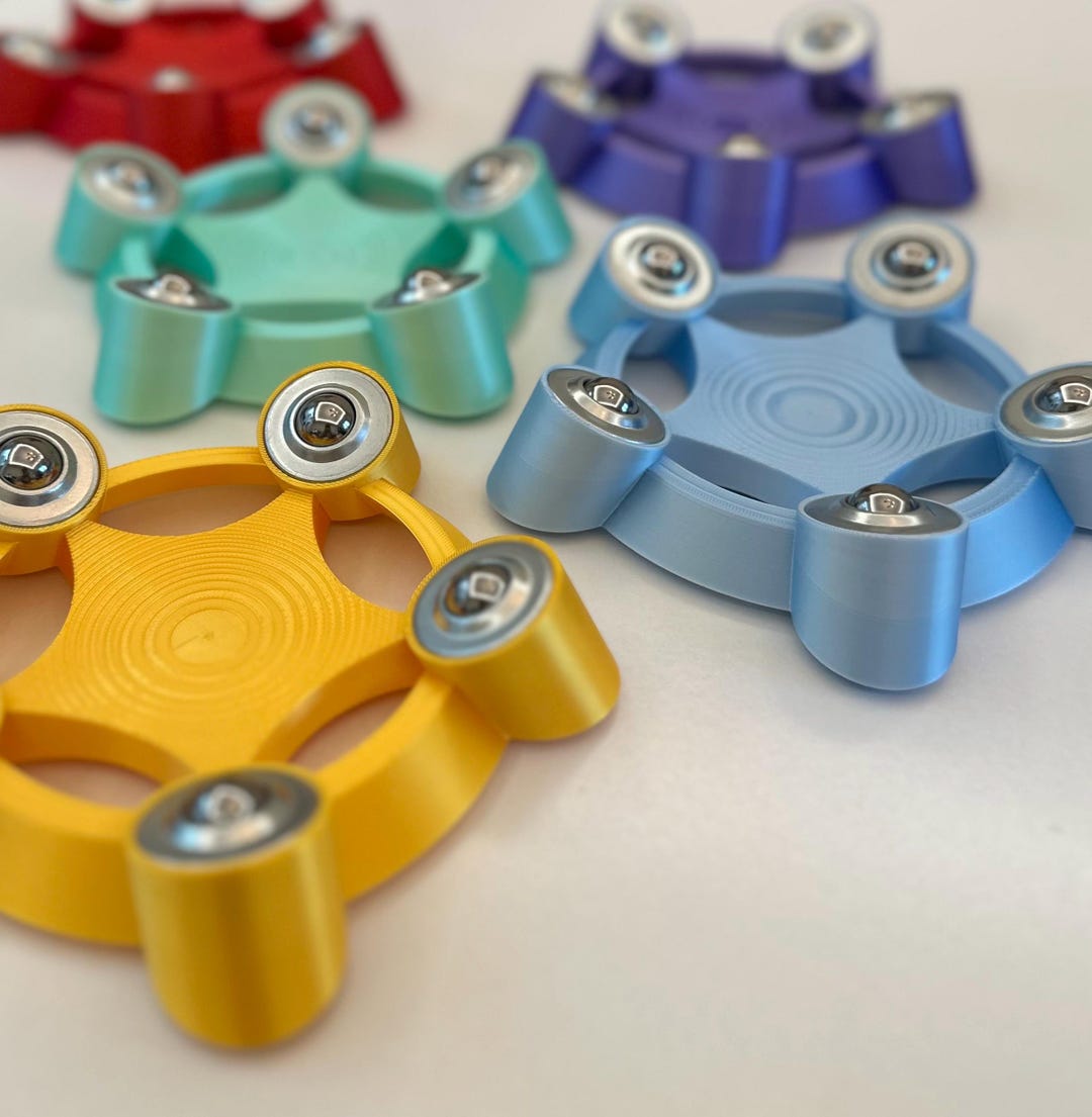 3d-printed Bowling Ball Cup With Rollers: Non-slip Base, Silky Finish ...