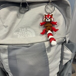 Red Panda Keychain - Etsy
