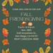 Friendsgiving Invitation, Editable Canva Invite, Holiday Evite, Party ...