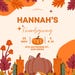 Friendsgiving Poster, Editable Template, Downloadable Invitation ...