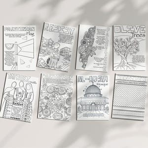Printable Palestine Themed Colouring Pages | Arabic Art, Cultural ...