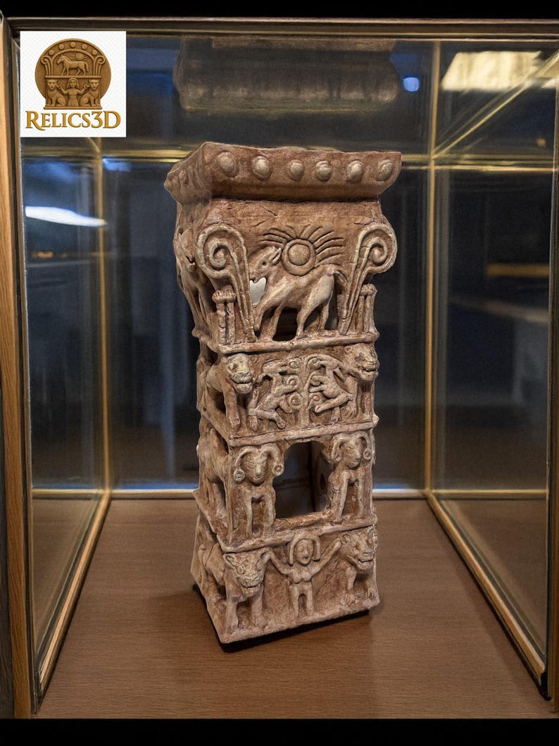 Taanach Cult Stand Replica: Ancient Israel Biblical Artifact - Etsy