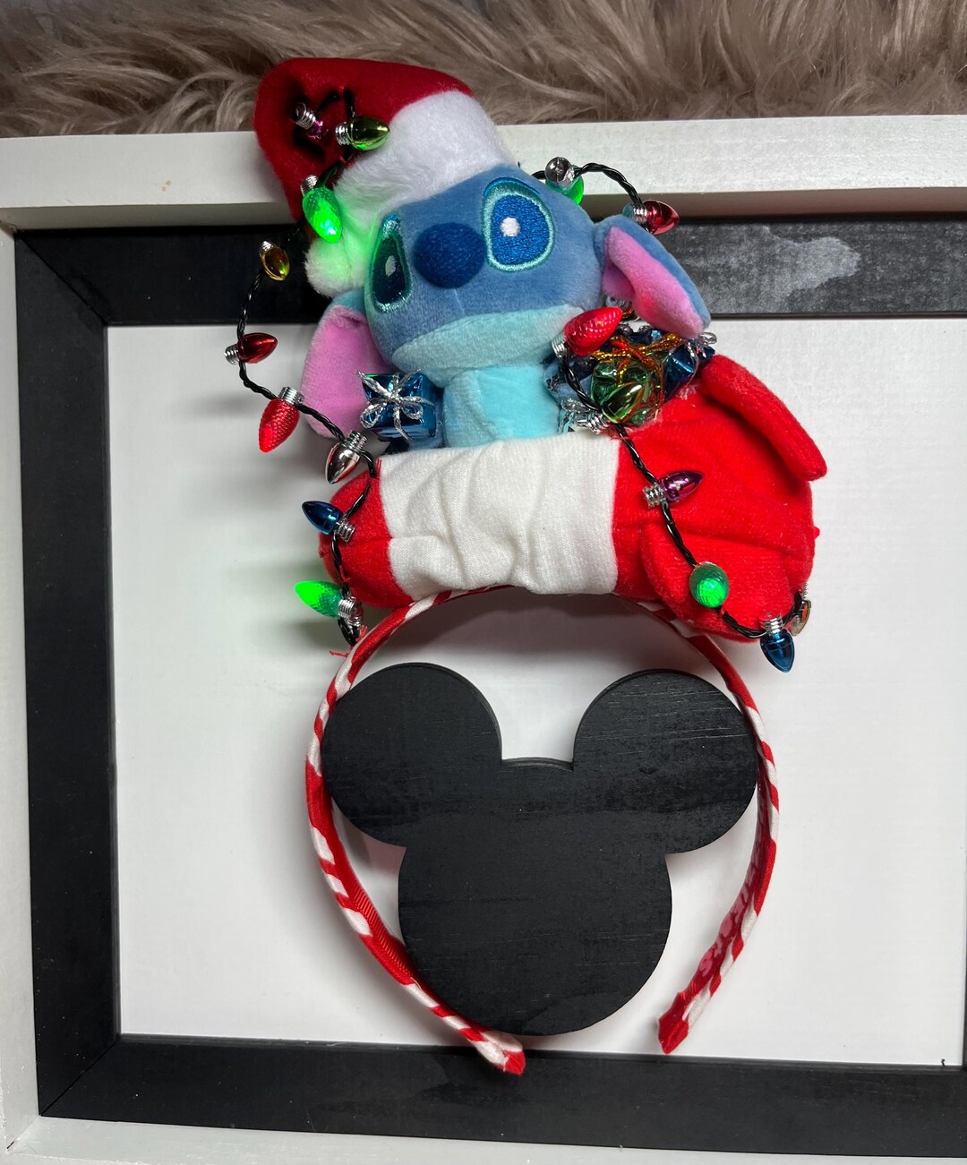 Disney Inspired Stitch Light up Christmas Rocket “ears” Headband - Etsy