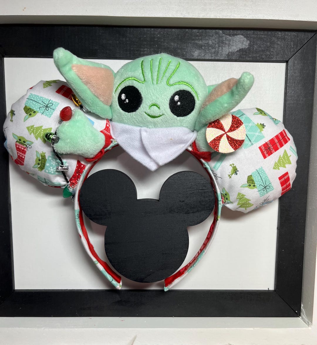 Disney Star Wars Mandalorian Inspired Grogu Christmas Ears - Etsy