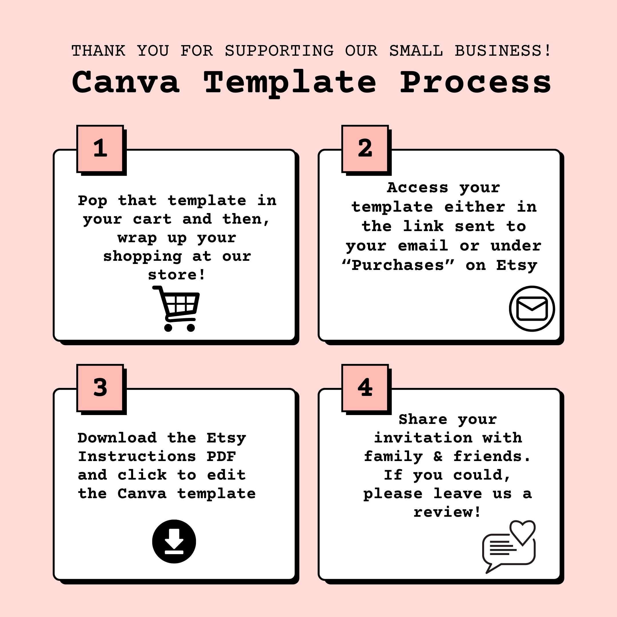 Let's Get Flocked up Cousingiving Invitation, Black & White ...