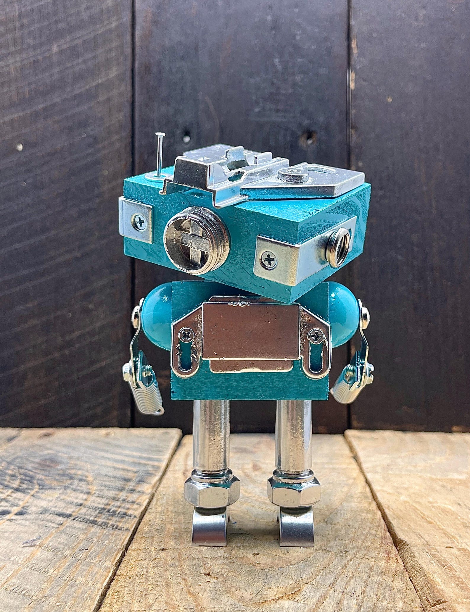 Theo | Retro Robot | Asimov Robot | Retro Future Robot | Upcycled Robot ...