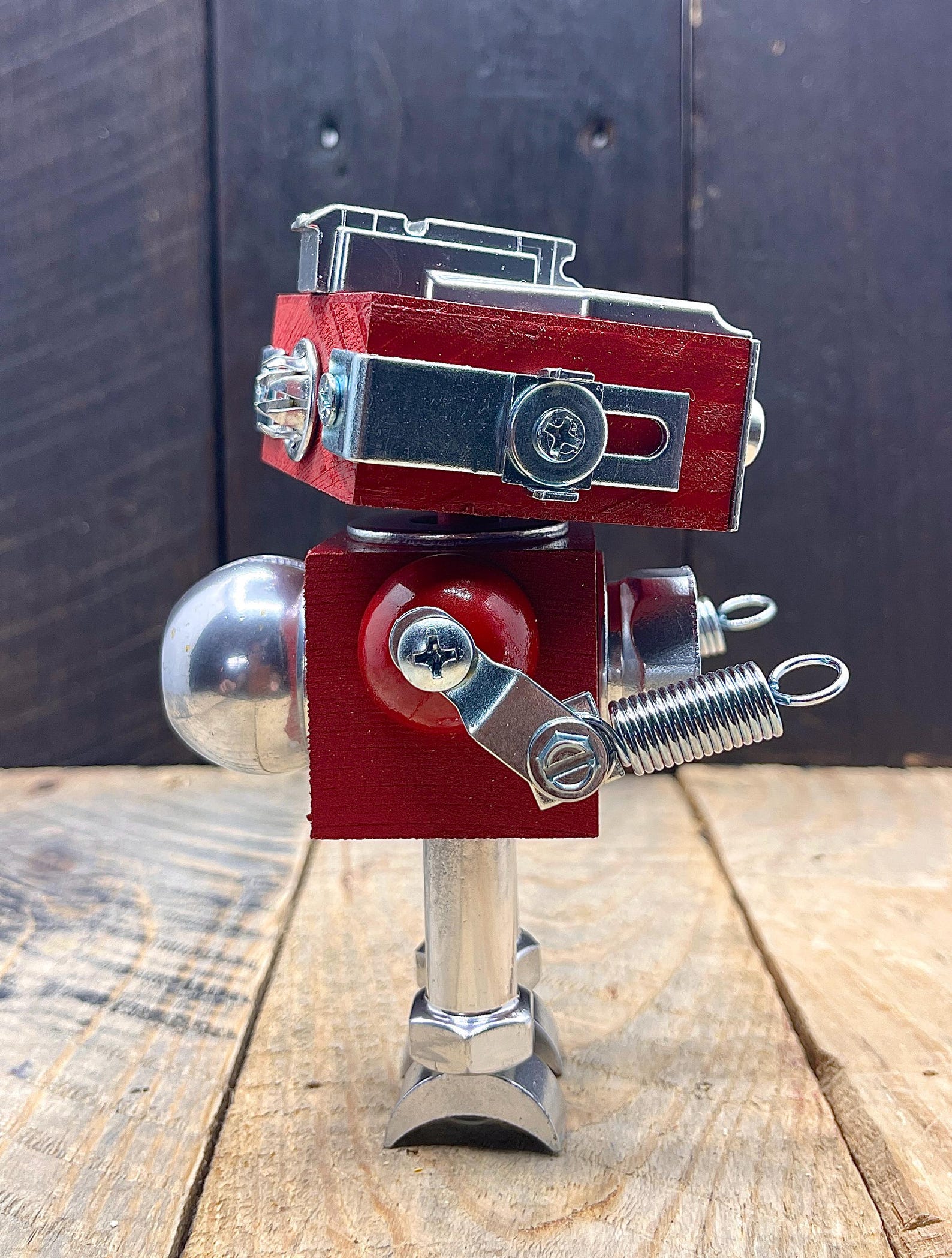 Val | Retro Robot | Asimov Robot | Retro Future Robot | Upcycled Robot ...