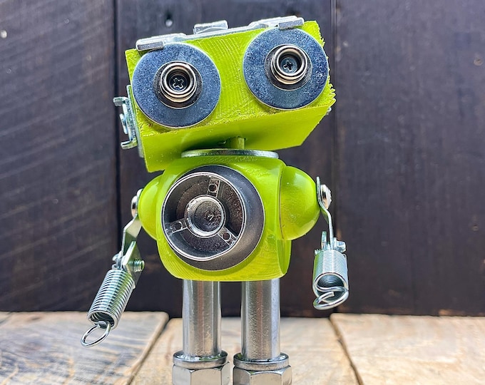 Amos | Retro Robot | Asimov Robot | Retro Future Robot | Upcycled Robot ...