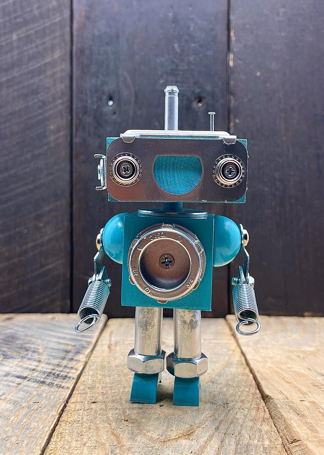 Kal | Retro Robot | Asimov Robot | Retro Future Robot | Upcycled Robot ...