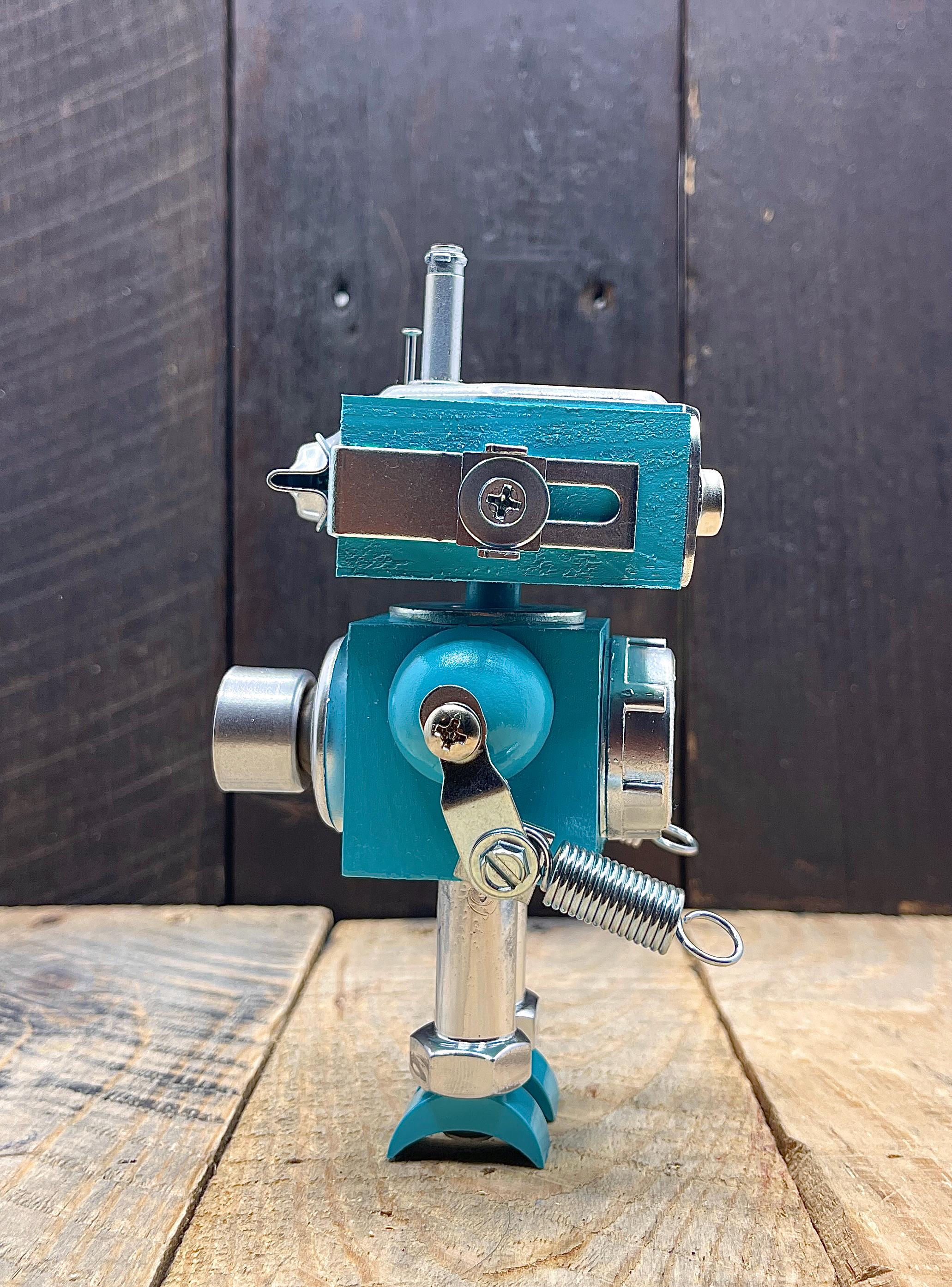 Kal | Retro Robot | Asimov Robot | Retro Future Robot | Upcycled Robot ...