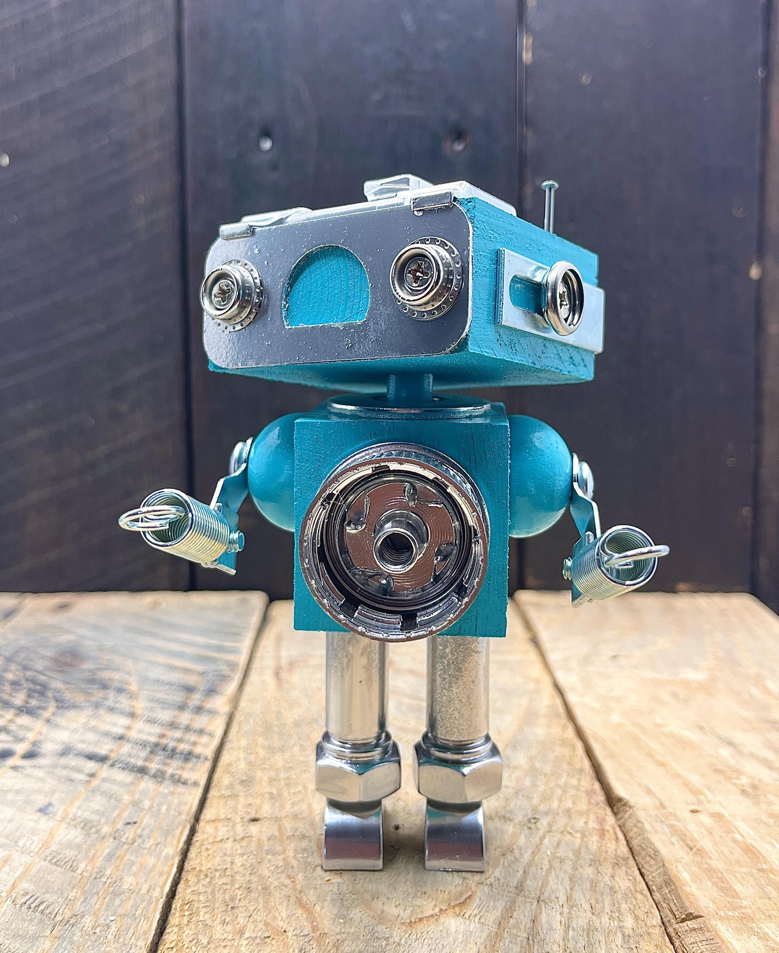 Astrid | Retro Robot | Asimov Robot | Retro Future Robot | Upcycled ...