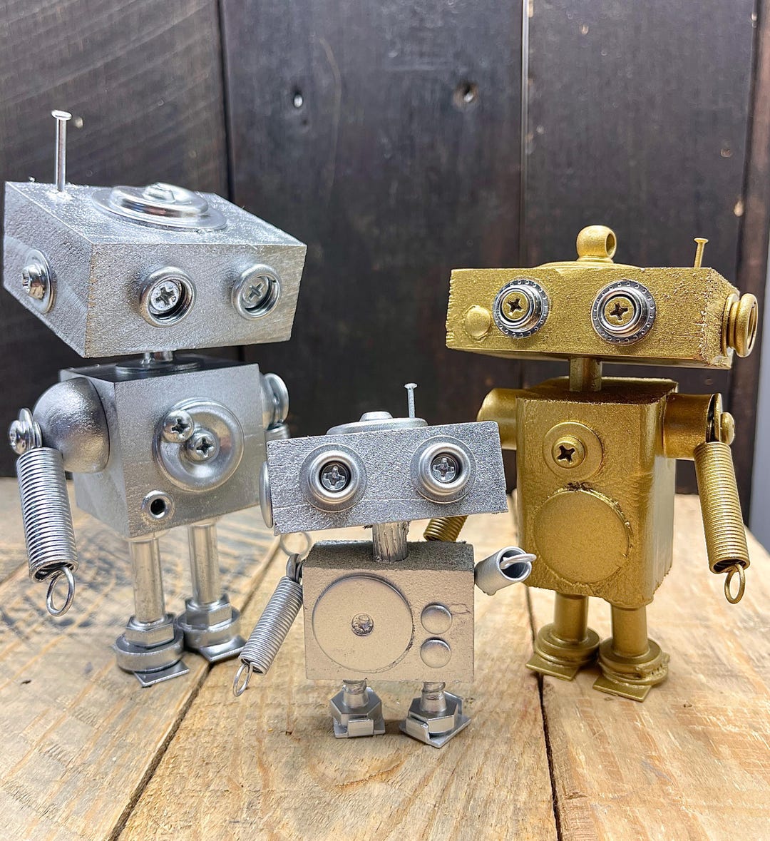 The Family | Retro Robots | Asimov Robots | Future Robot | Upcycled ...