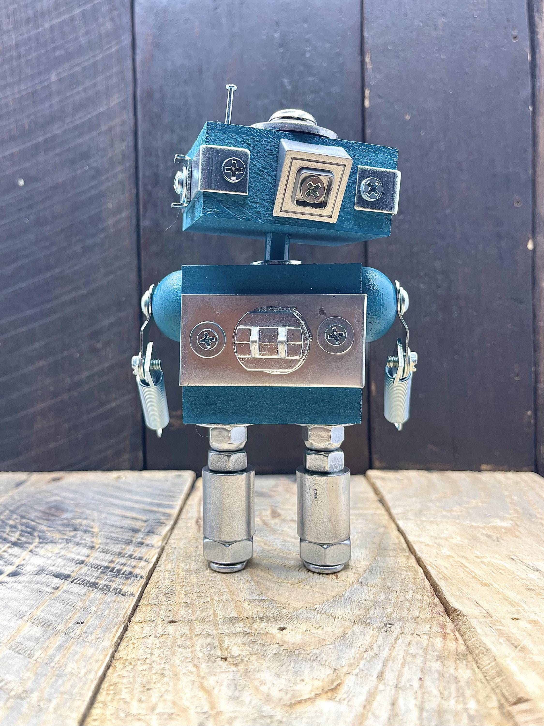 Andi | Retro Robot | Asimov Robot | Retro Future Robot | Upcycled Robot ...