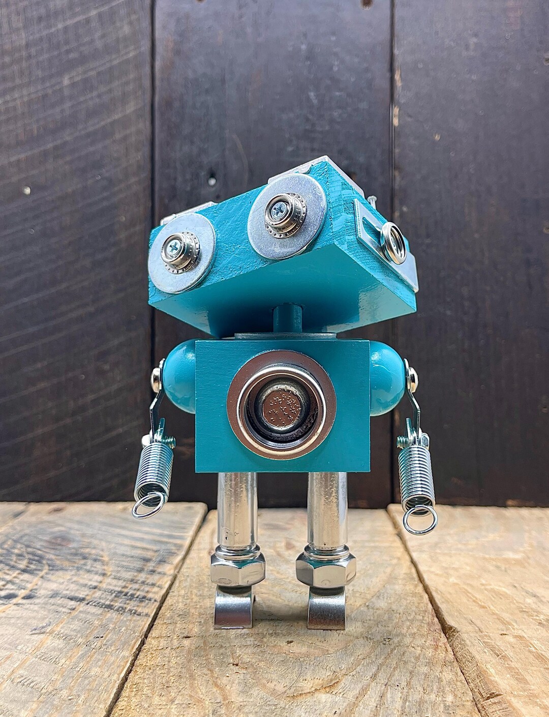 Theo | Retro Robot | Asimov Robot | Retro Future Robot | Upcycled Robot ...