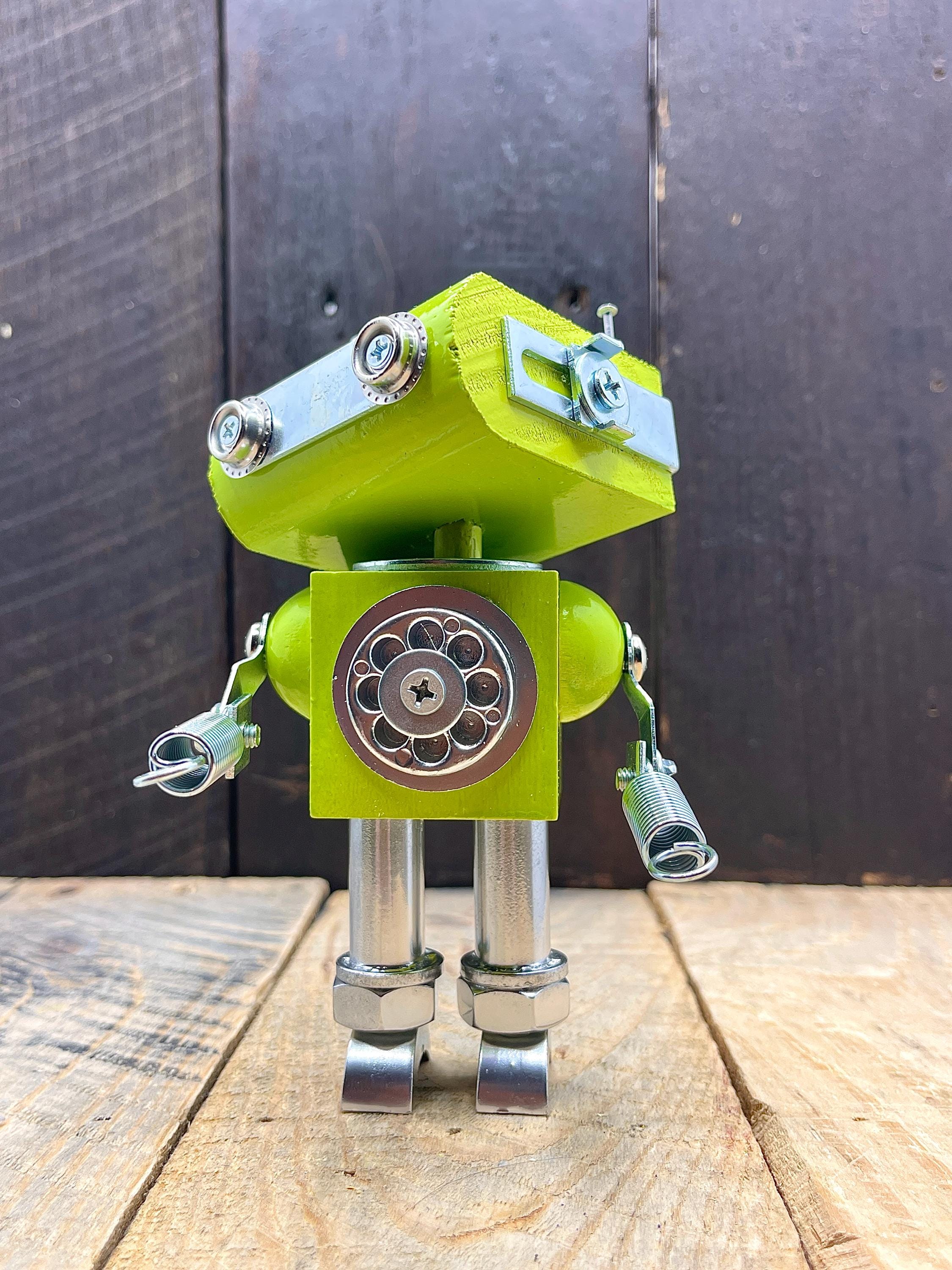 Oliver | Retro Robot | Asimov Robot | Retro Future Robot | Upcycled ...