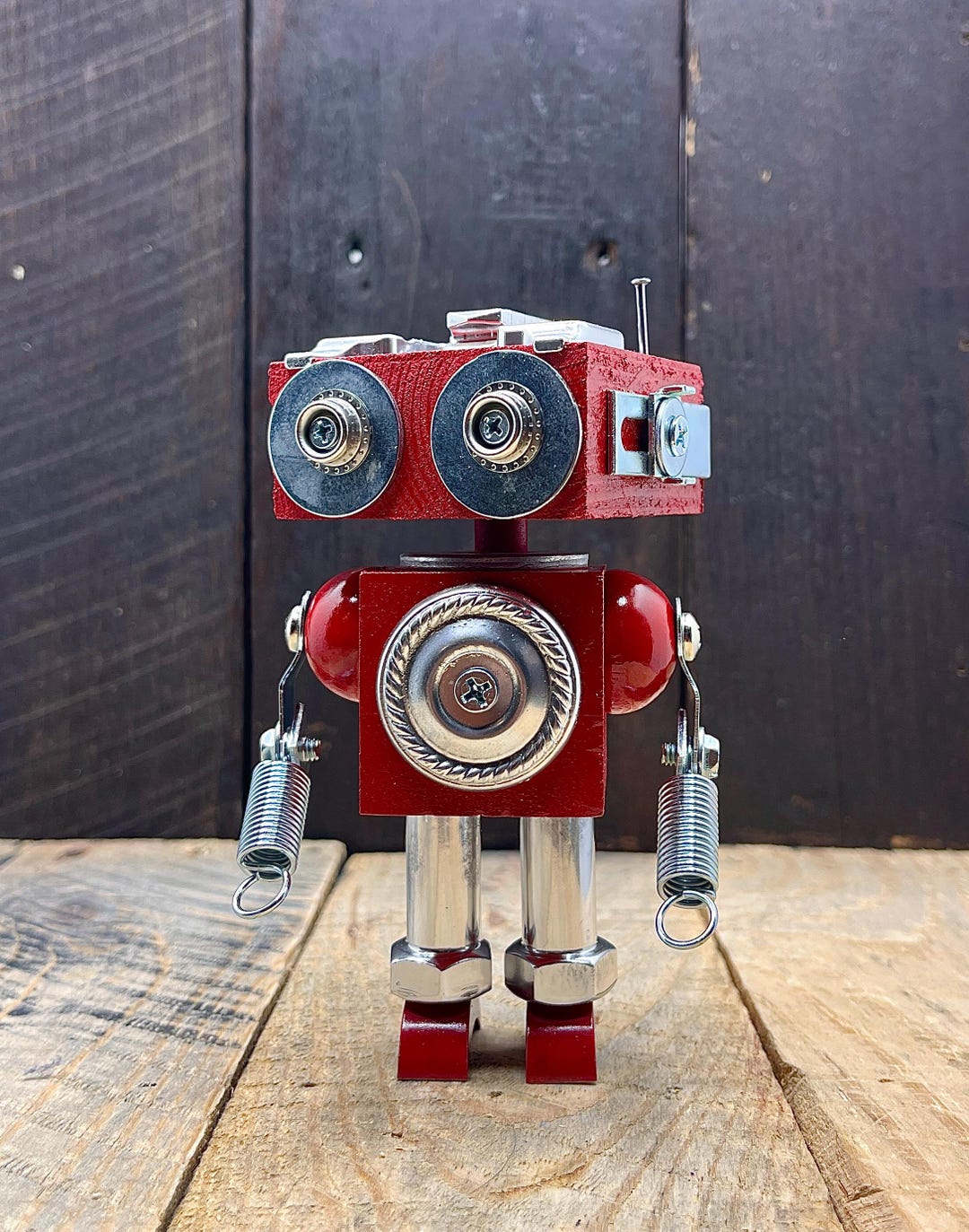 Rose Retro Robot Asimov Robot Retro Future Robot Upcycled Robot Robot ...