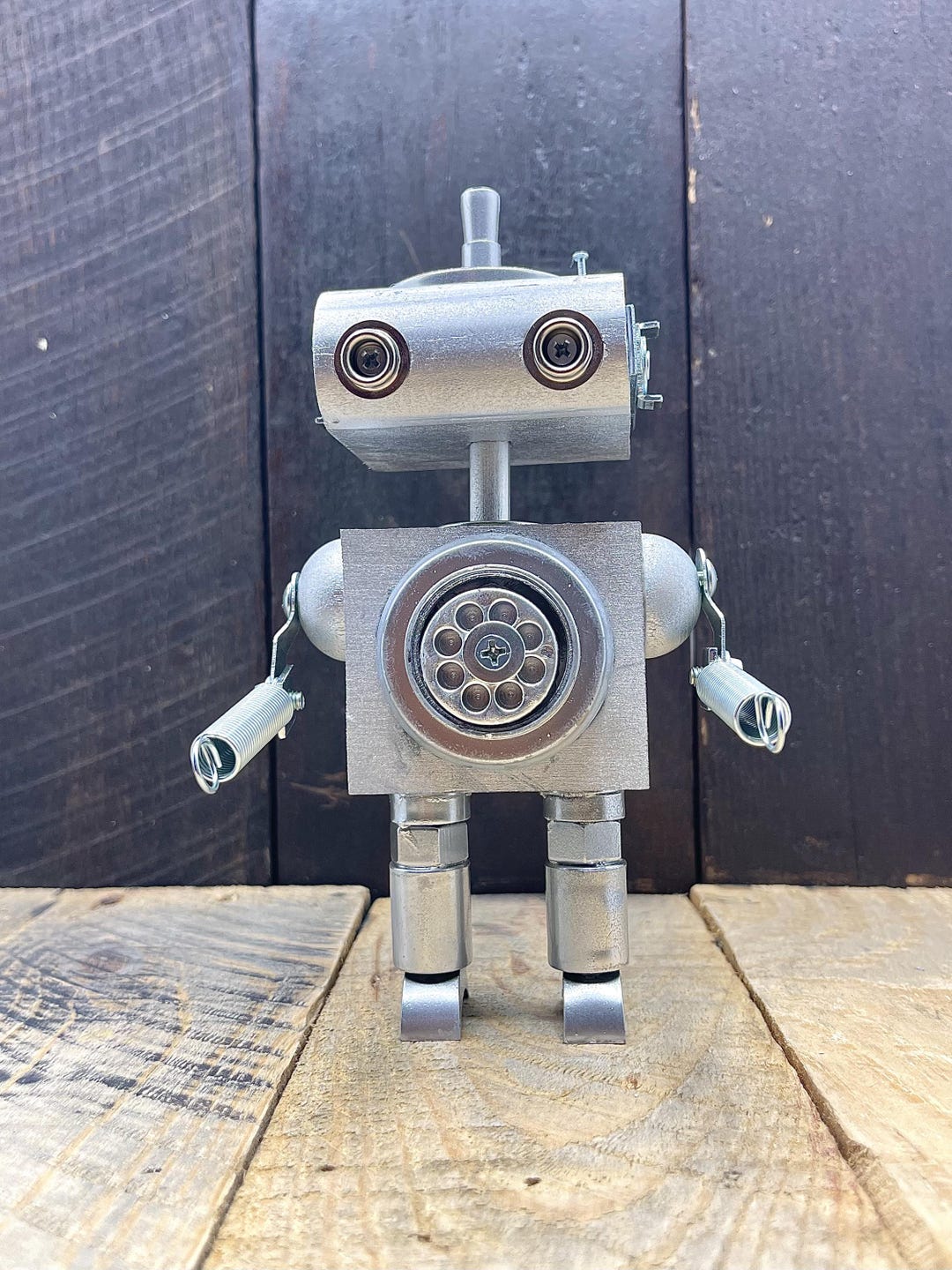 Jarvis Retro Robot Asimov Robot Retro Future Robot Upcycled Robot Robot ...