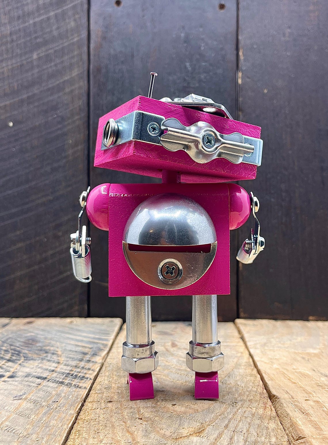 Meg Retro Robot Asimov Robot Retro Future Robot Upcycled Robot Robot ...