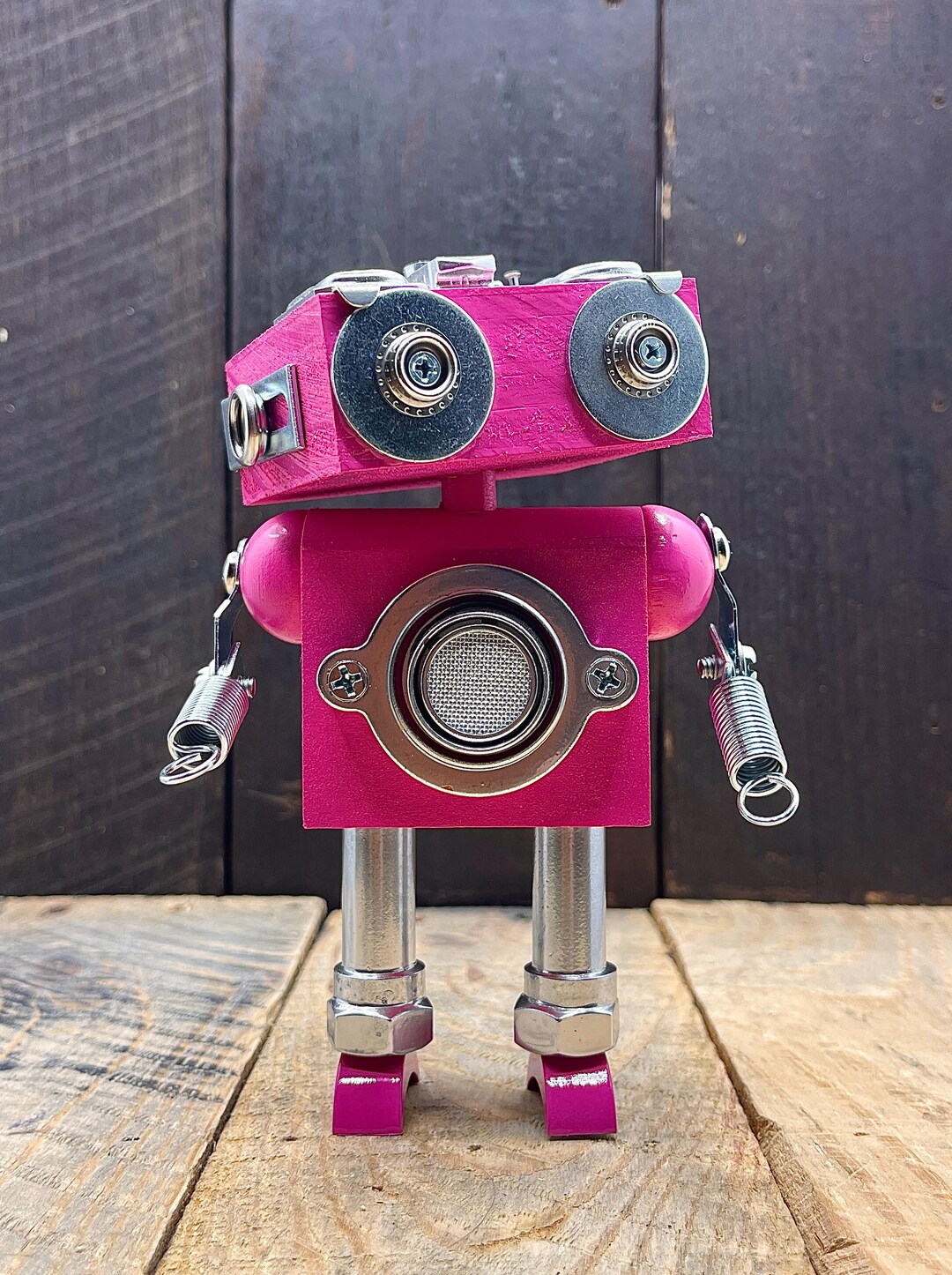 Meg Retro Robot Asimov Robot Retro Future Robot Upcycled Robot Robot ...