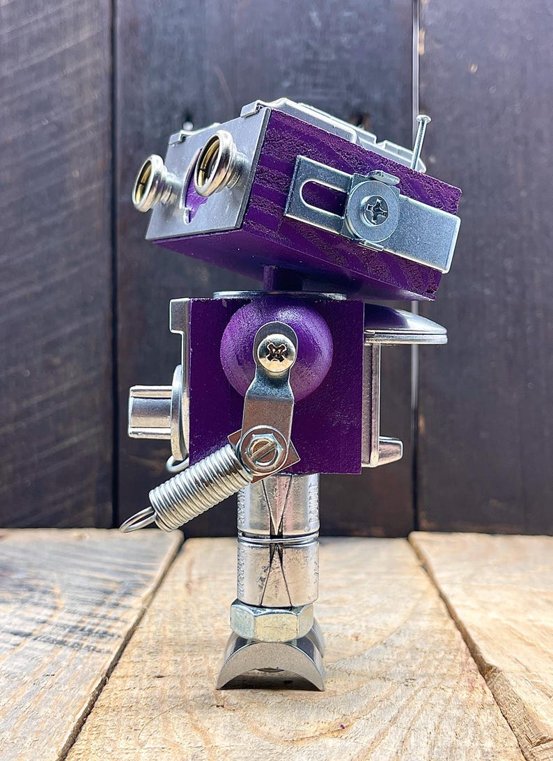Niles | Retro Robot | Asimov Robot | Retro Future Robot | Upcycled ...