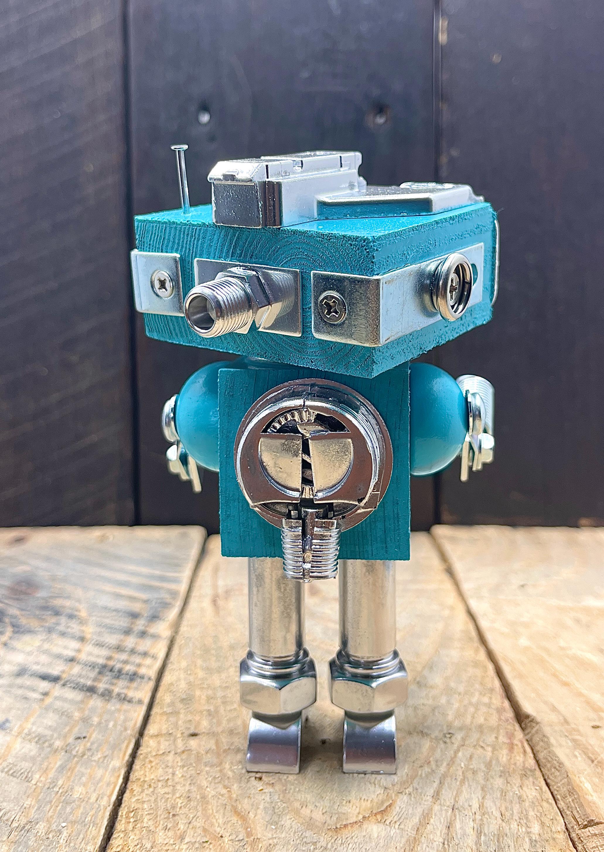 Astrid | Retro Robot | Asimov Robot | Retro Future Robot | Upcycled ...