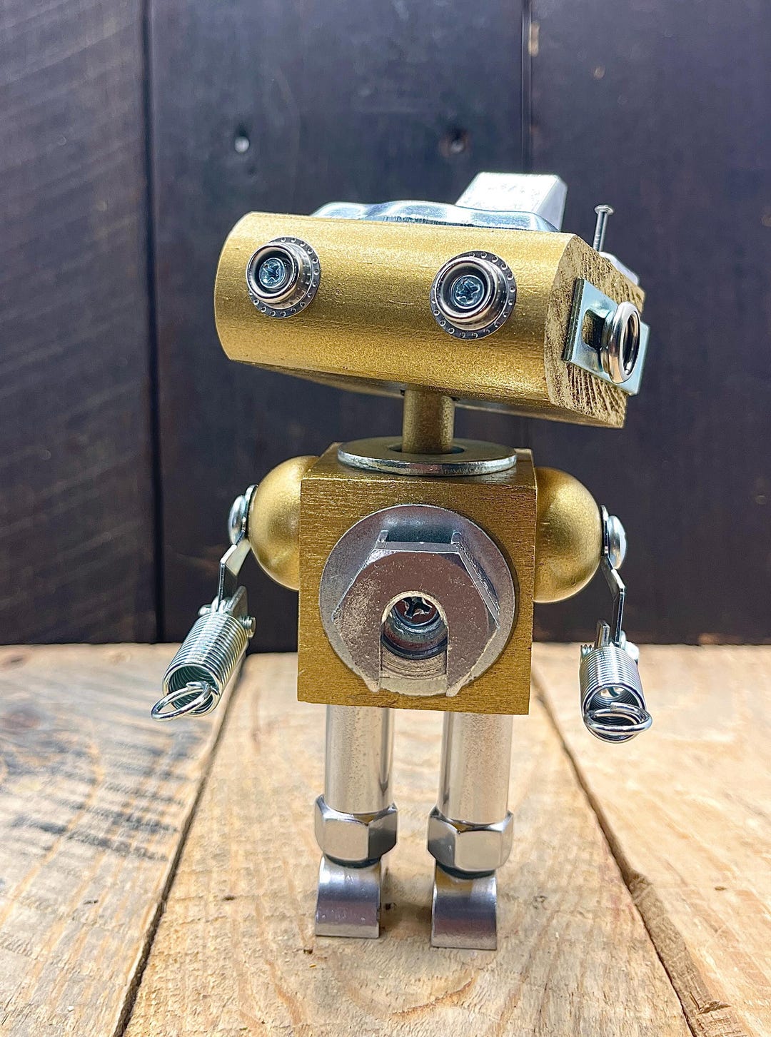 Daneel | Retro Robot | Asimov Robot | Retro Future Robot | Upcycled ...