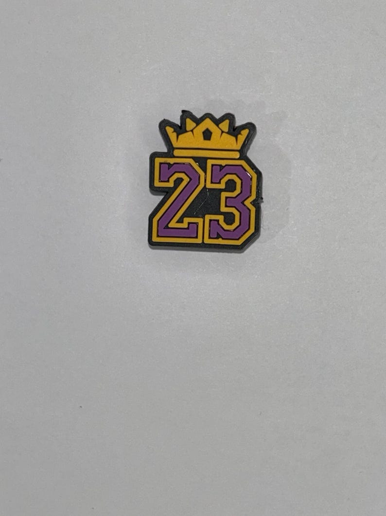 Lakers Lebron James Croc Jibbitz/charms - Etsy